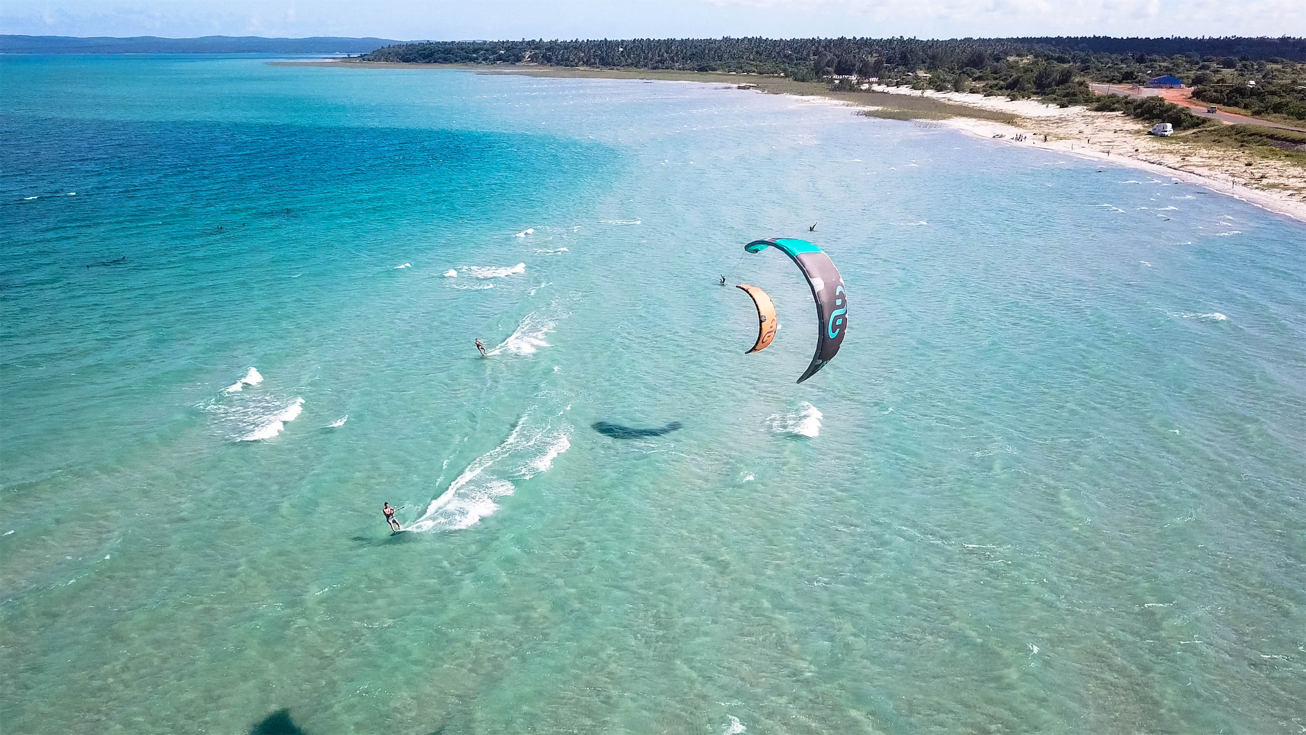 Séjour kitesurf et wingfoil à Bilene, Mozambique